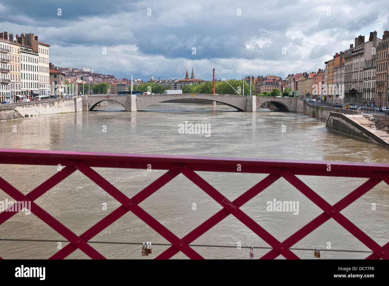 Bridge over the rhone river hi-res stock photography and images - Alamy