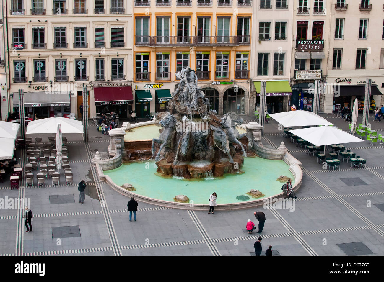 Fountain Square Top View