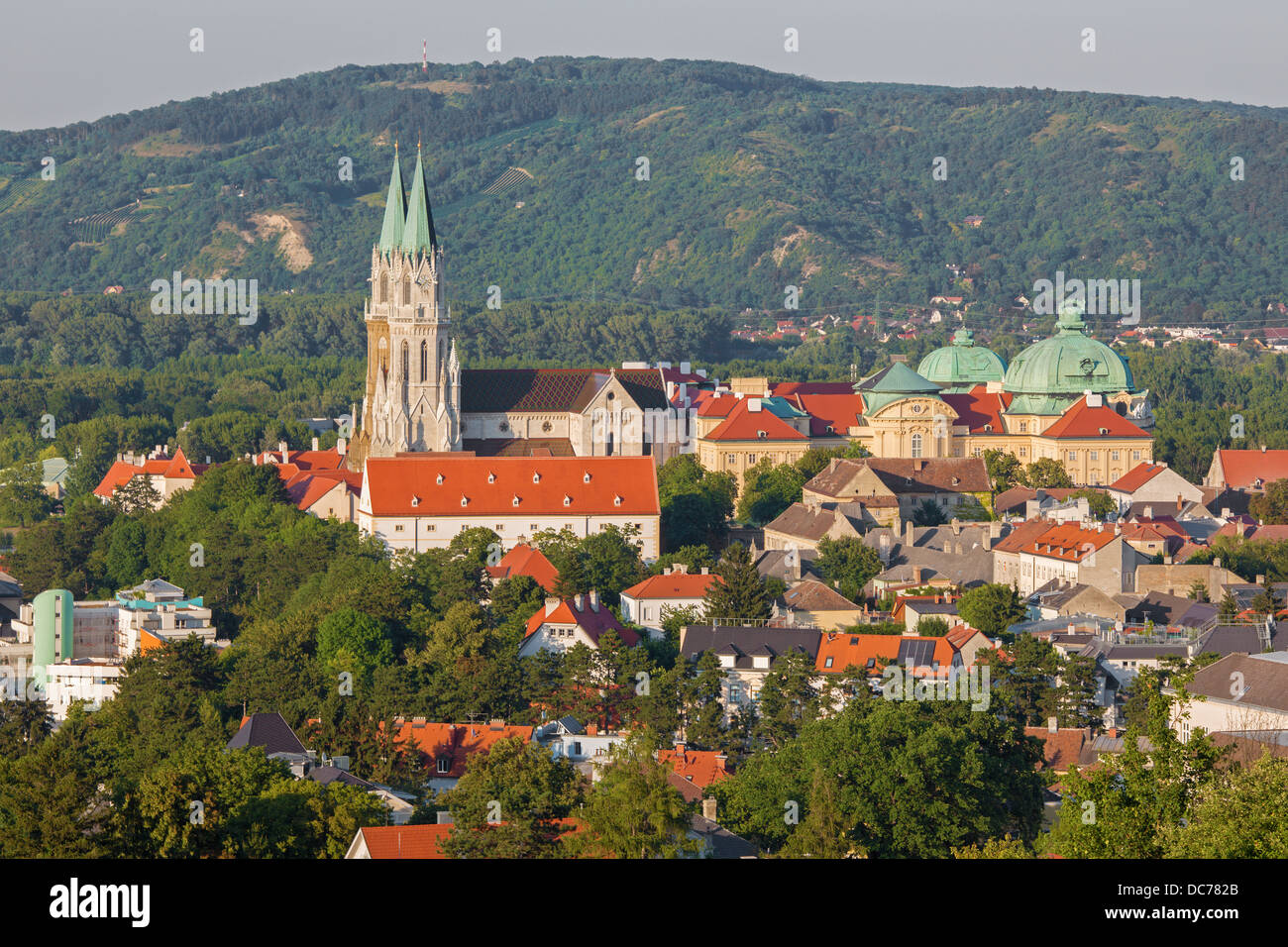Vienna - Monastery in Klosterneuburg in summer country on July 27, 2013 ...