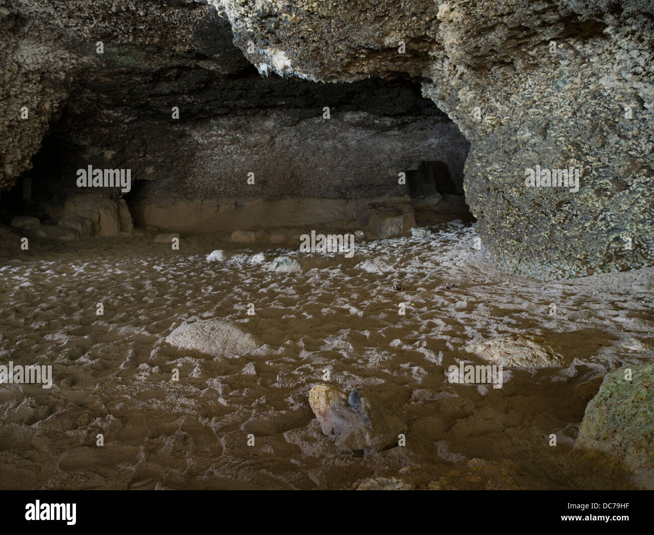Niya-Thiya Cave, Ie Island, Okinawa. During WWII Battle of Okinawa ...