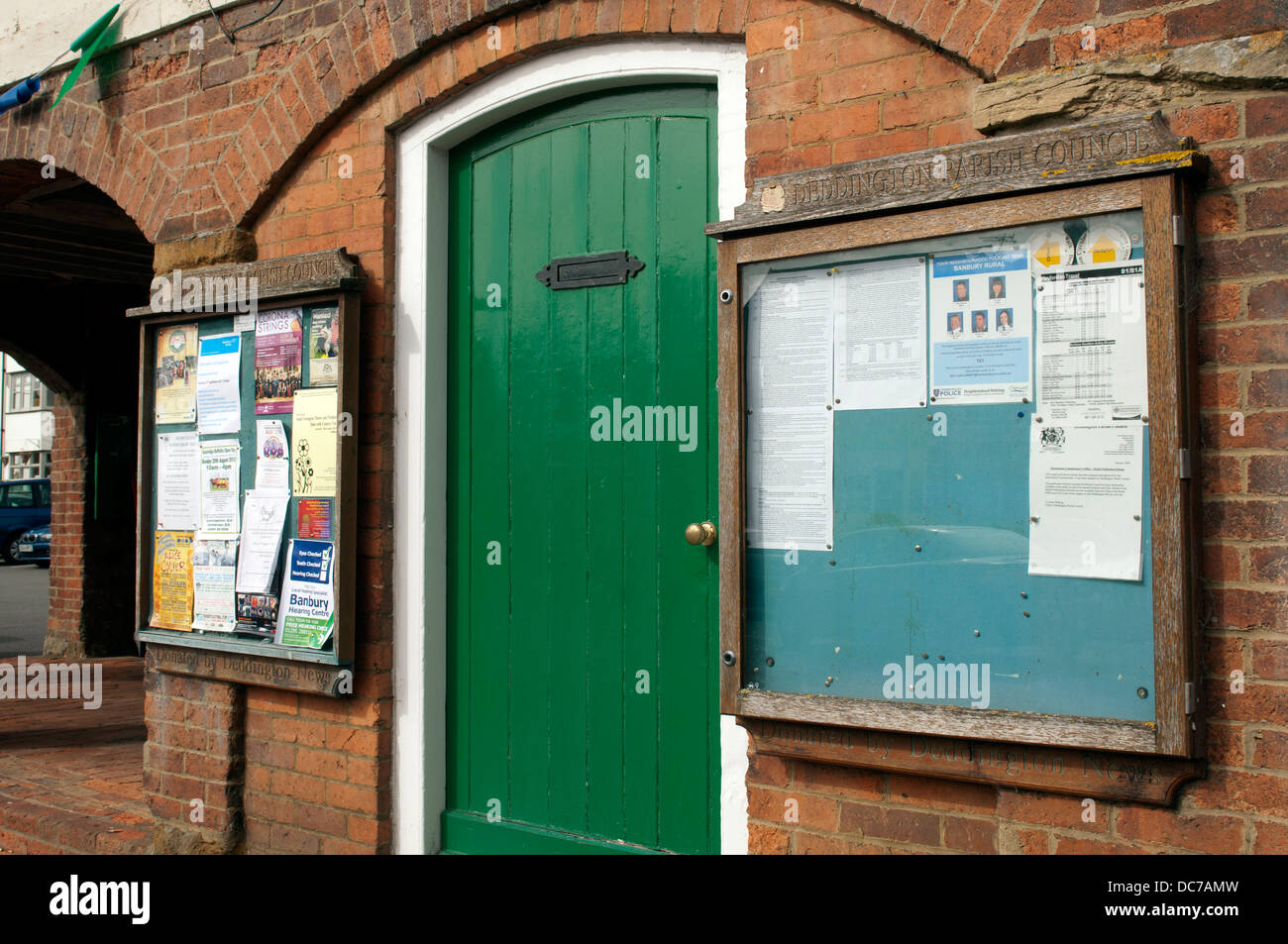 The Town Hall, Deddington, Oxfordshire, England, UK Stock Photo - Alamy