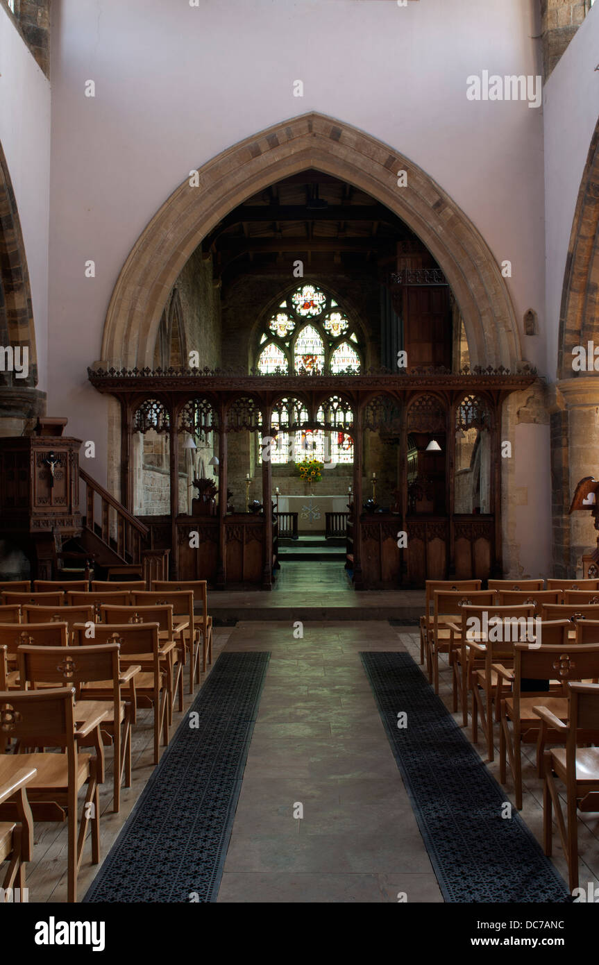St. Peter and St. Paul Church, Deddington, Oxfordshire, England, UK ...