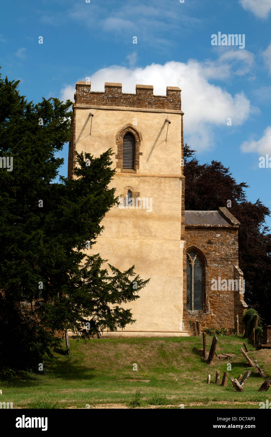 St. Michael`s Church, Barford St. Michael, Oxfordshire, England, UK ...