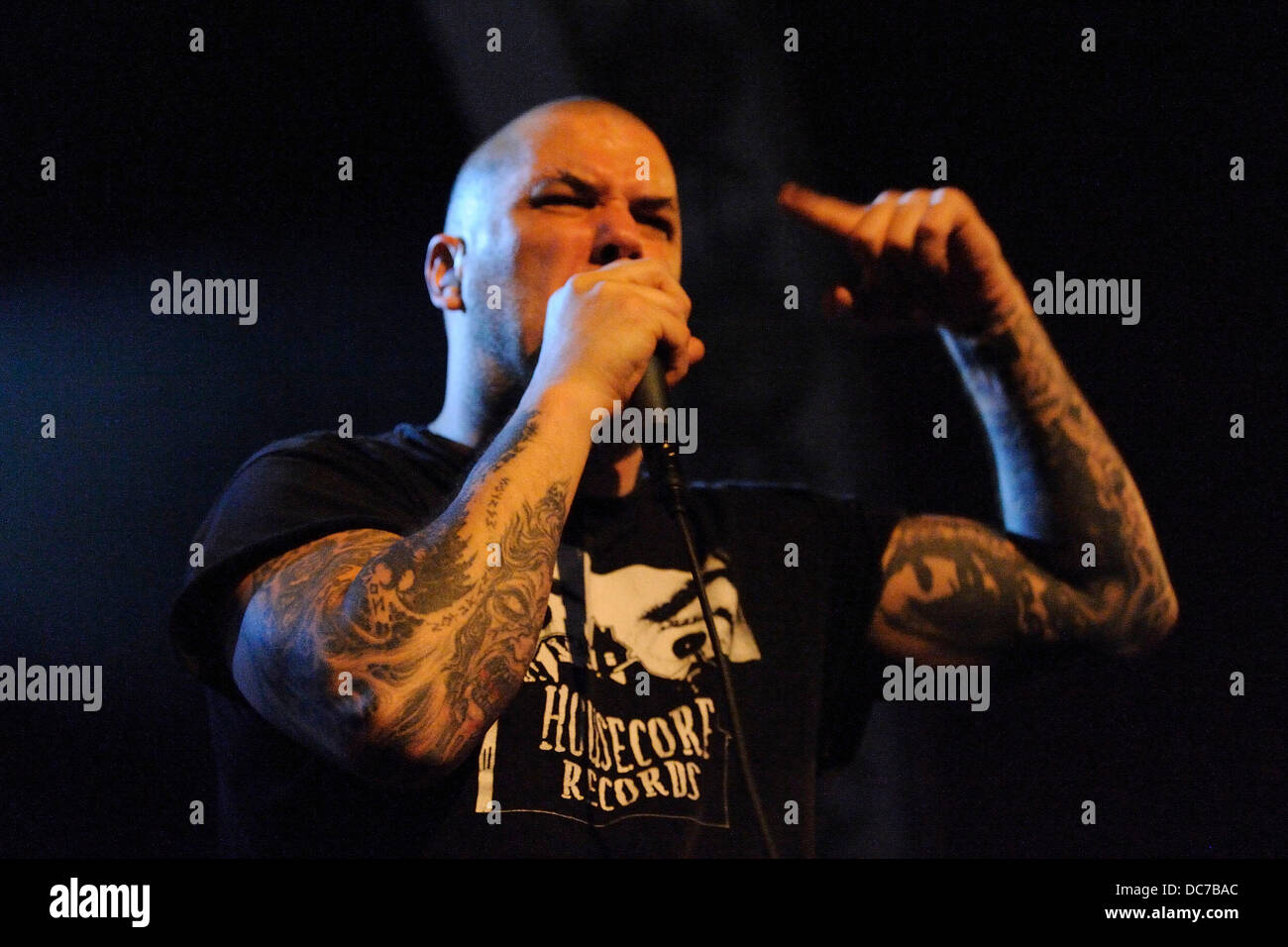 Toronto, Canada. August 10, 2013. Phil Anselmo performs at The Opera ...
