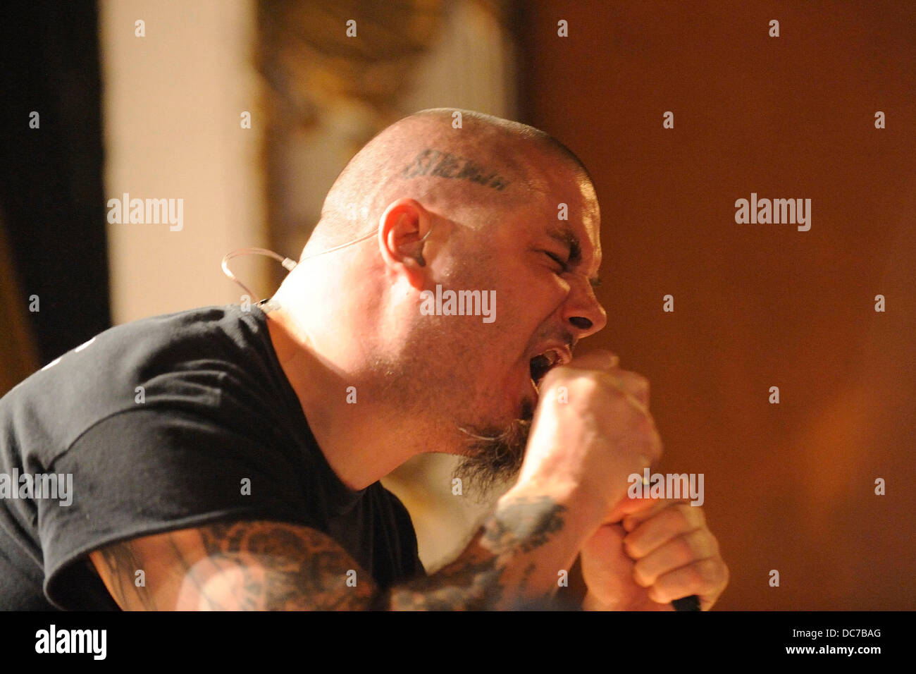 Toronto, Canada. August 10, 2013. Phil Anselmo performs at The Opera ...