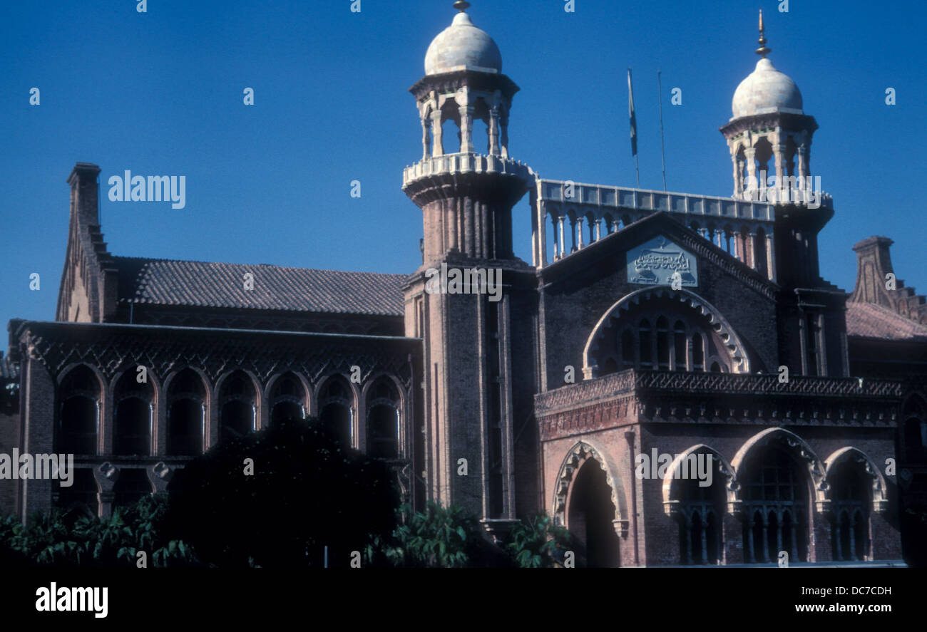 The High Court building in Lahore Pakistan Stock Photo - Alamy