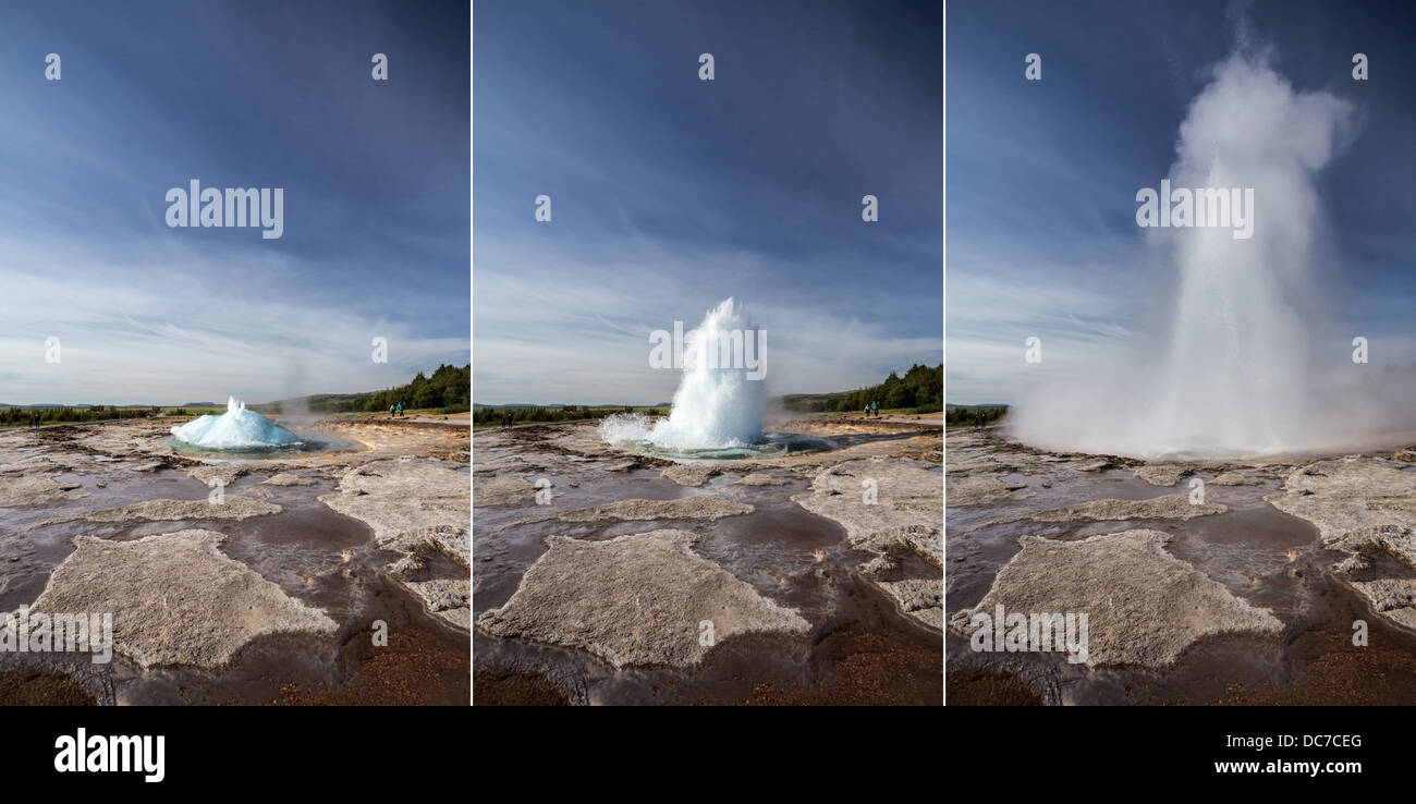 Geothermal explosion hi-res stock photography and images - Alamy