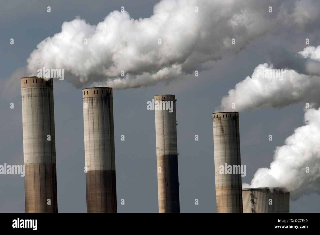 Coal-fired power station Stock Photo - Alamy