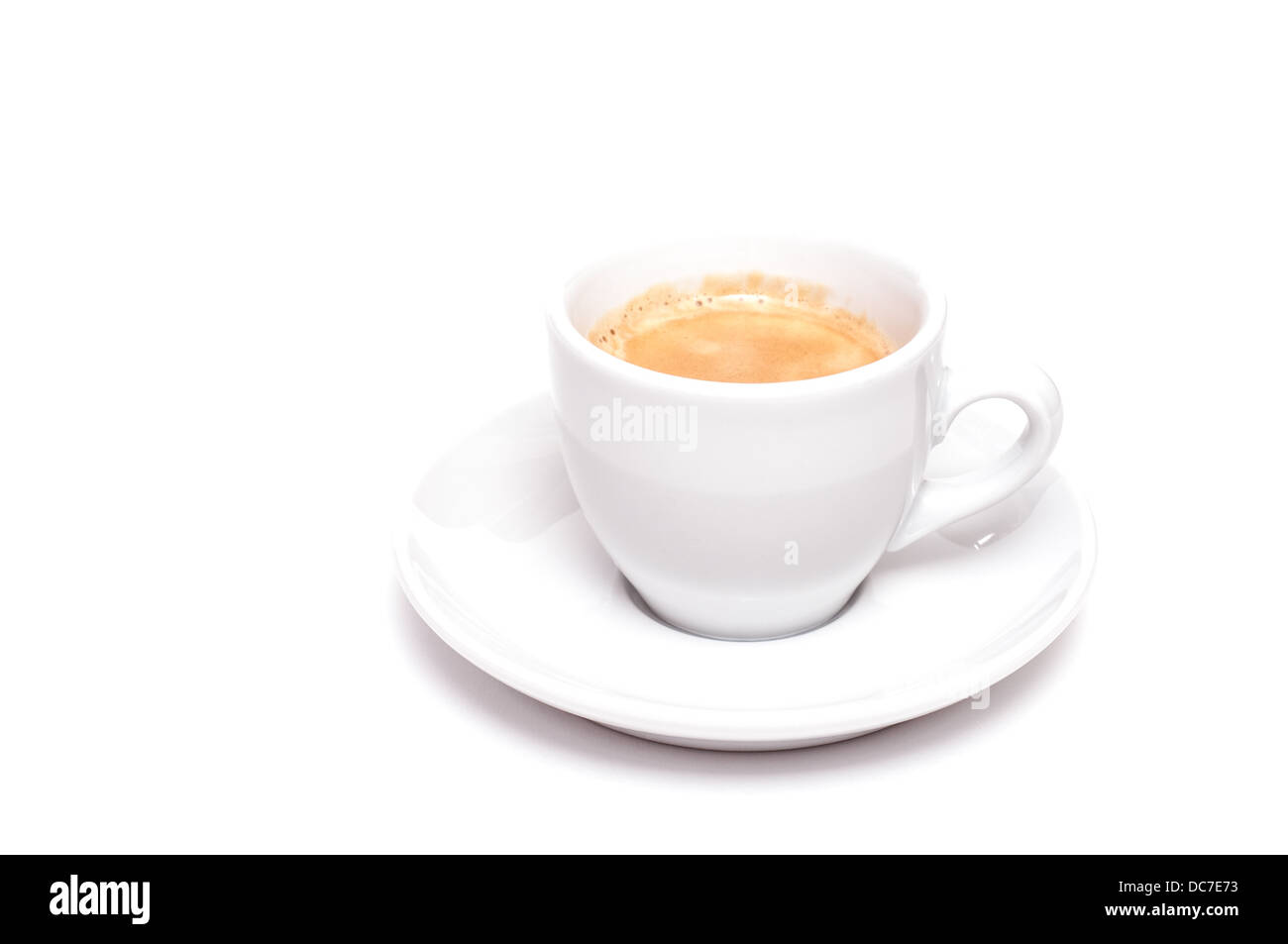 A cup of italian expresso coffee Stock Photo - Alamy