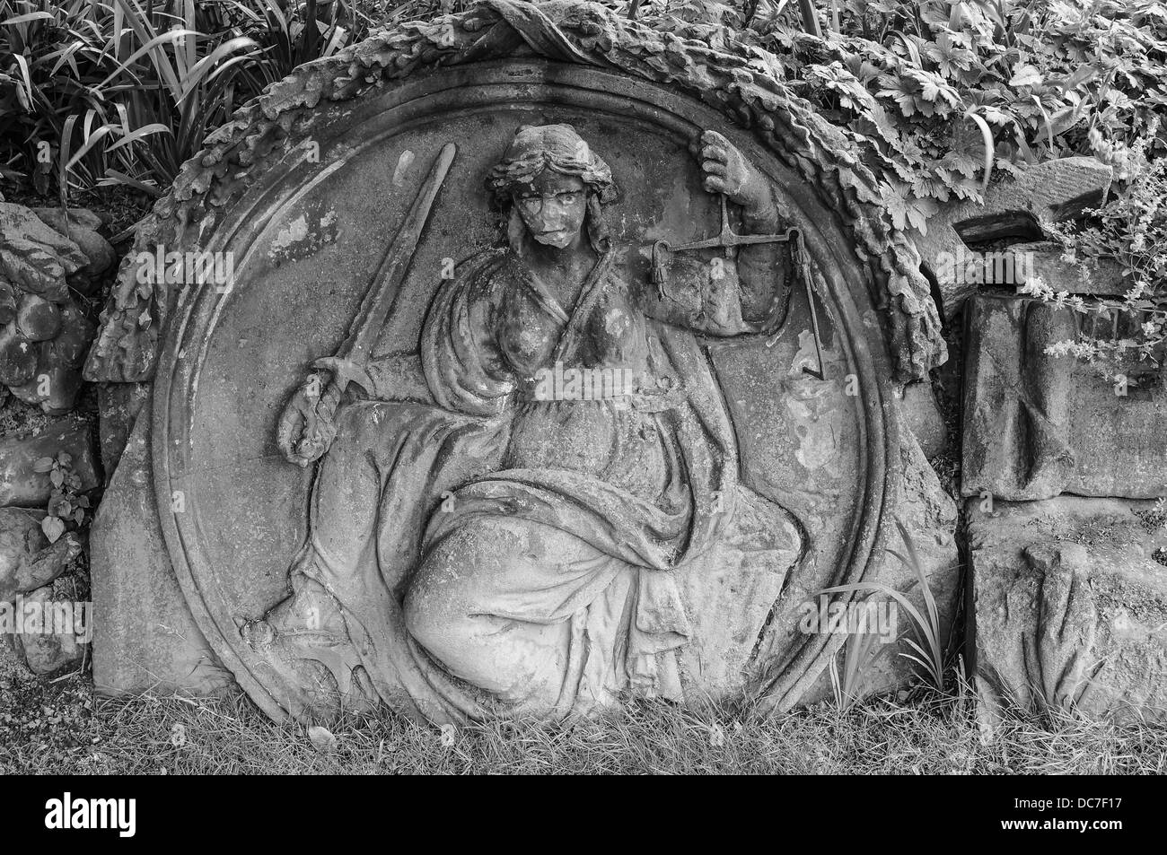 Liberty Stone Carving Stock Photo - Alamy
