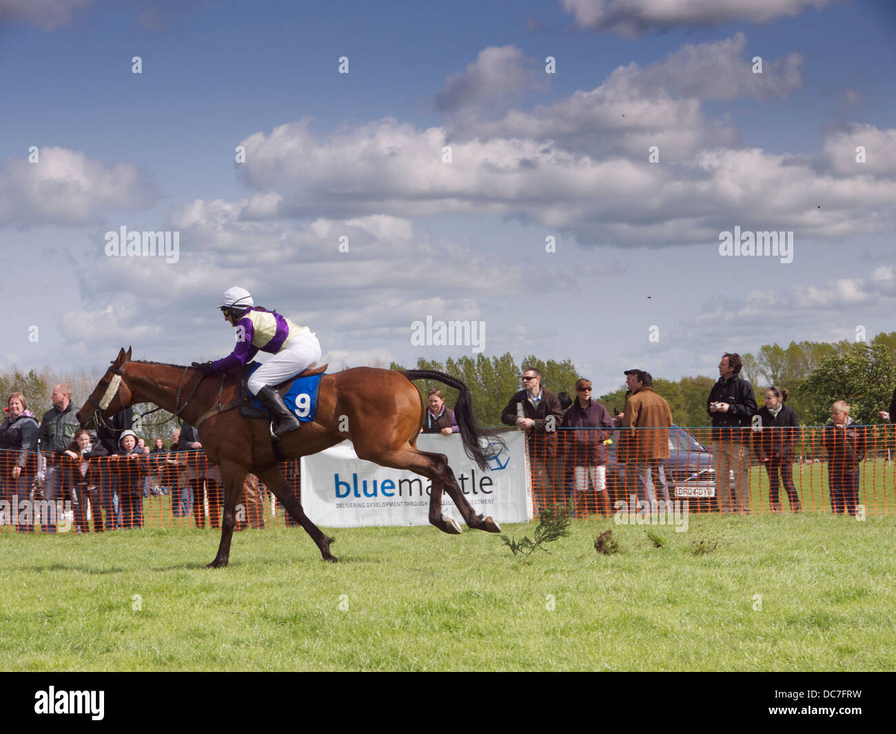 Scenes from a Point to Point horse race meeting Stock Photo - Alamy