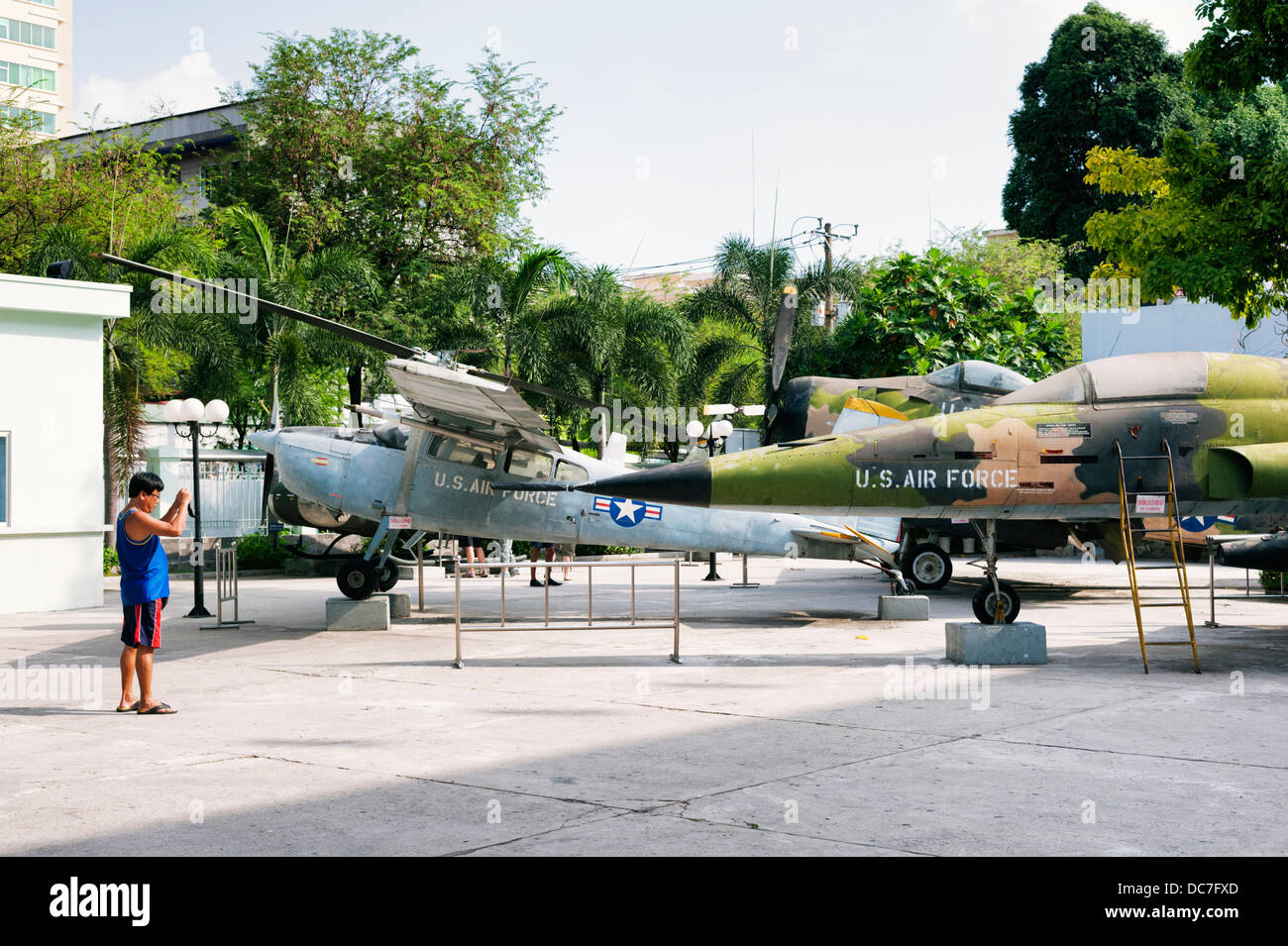 Vietnam ho chi minh saigon war remnants museum hi-res stock photography ...
