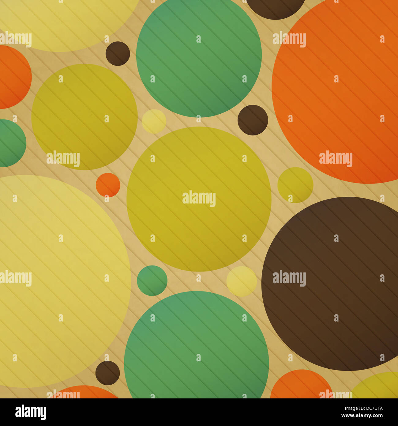 new abstract wallpaper with colored circles on cardboard texture Stock ...