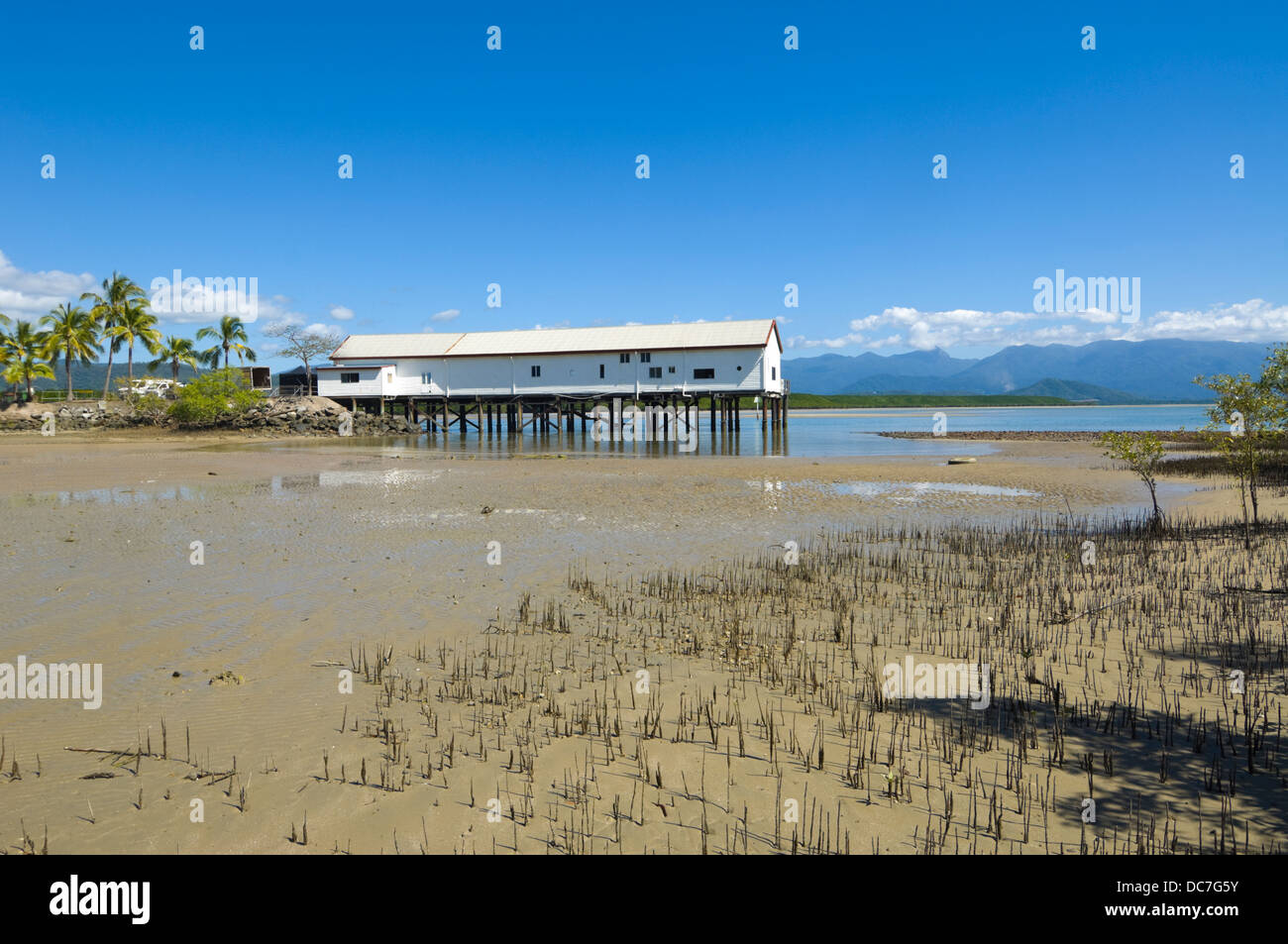 Historic Sugar Wharf building on Dickson Inlet - Port Douglas ...