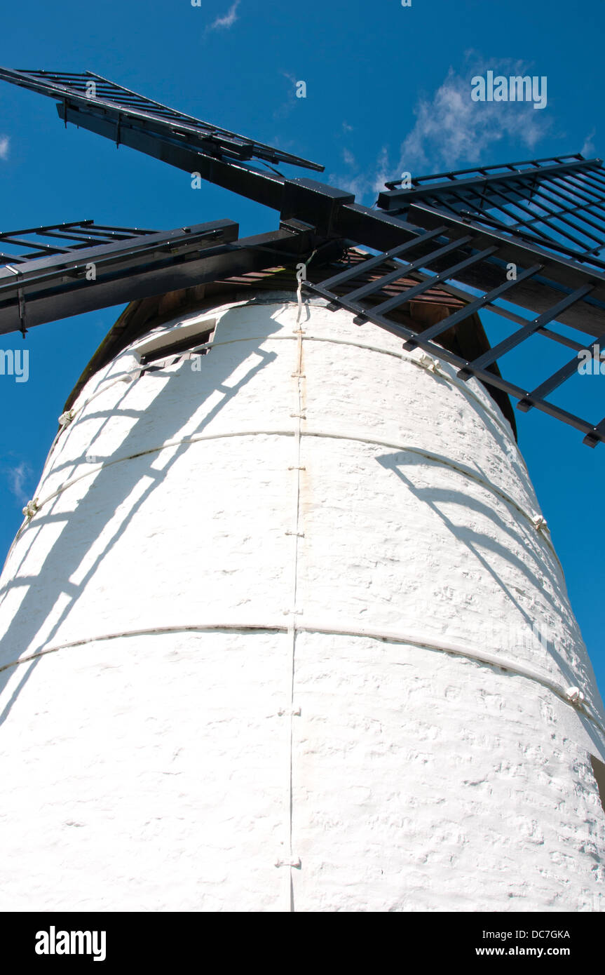 Ashton Windmill, Chapel Allerton, near Wedmore, Somerset Stock Photo ...