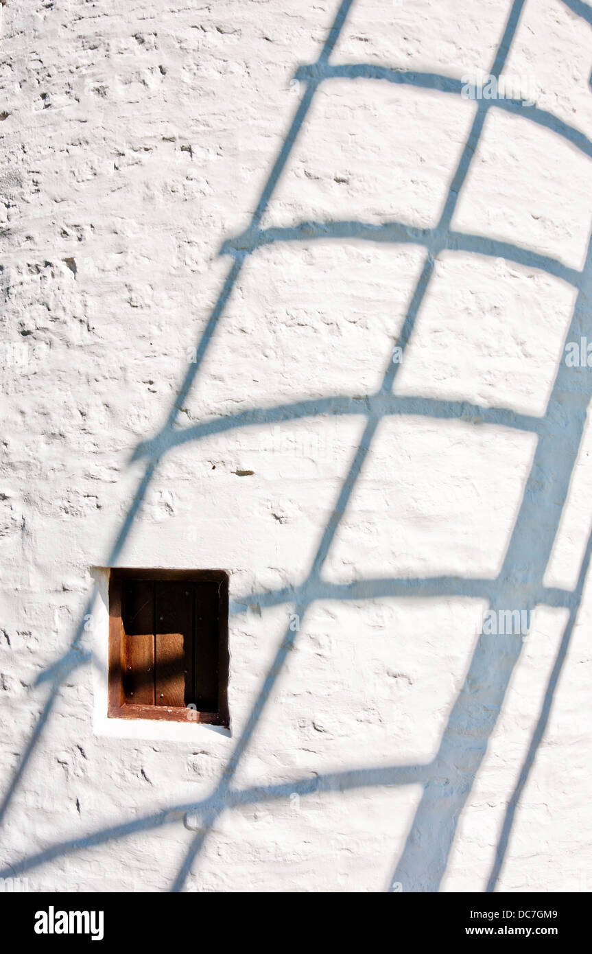 Ashton Windmill, Chapel Allerton, near Wedmore, Somerset Stock Photo ...
