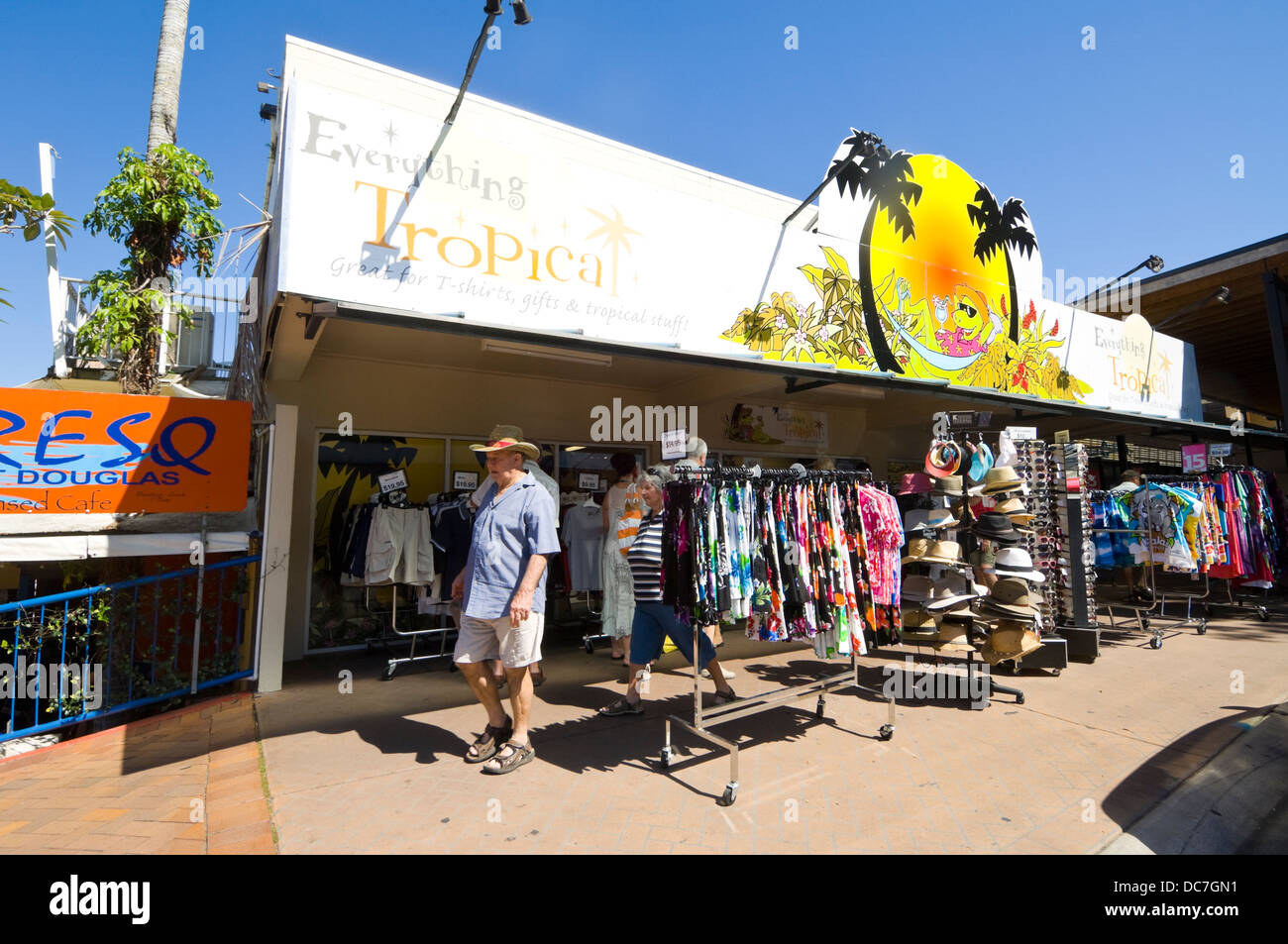 Shop in Macrossan Street, Port Douglas, Far North Queensland, FNQ, QLD ...