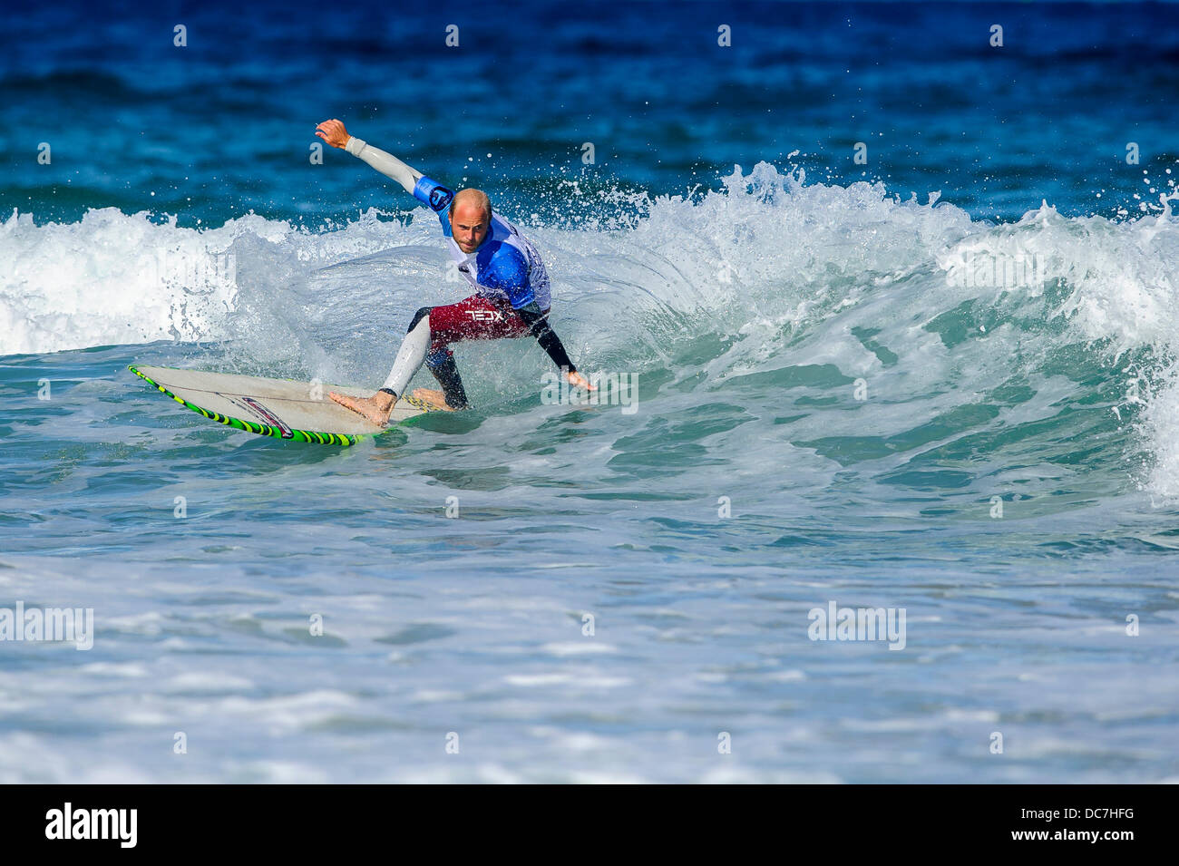 Newquay, UK. 11th Aug, 2013. h1 in action during the Davidoff Cool ...