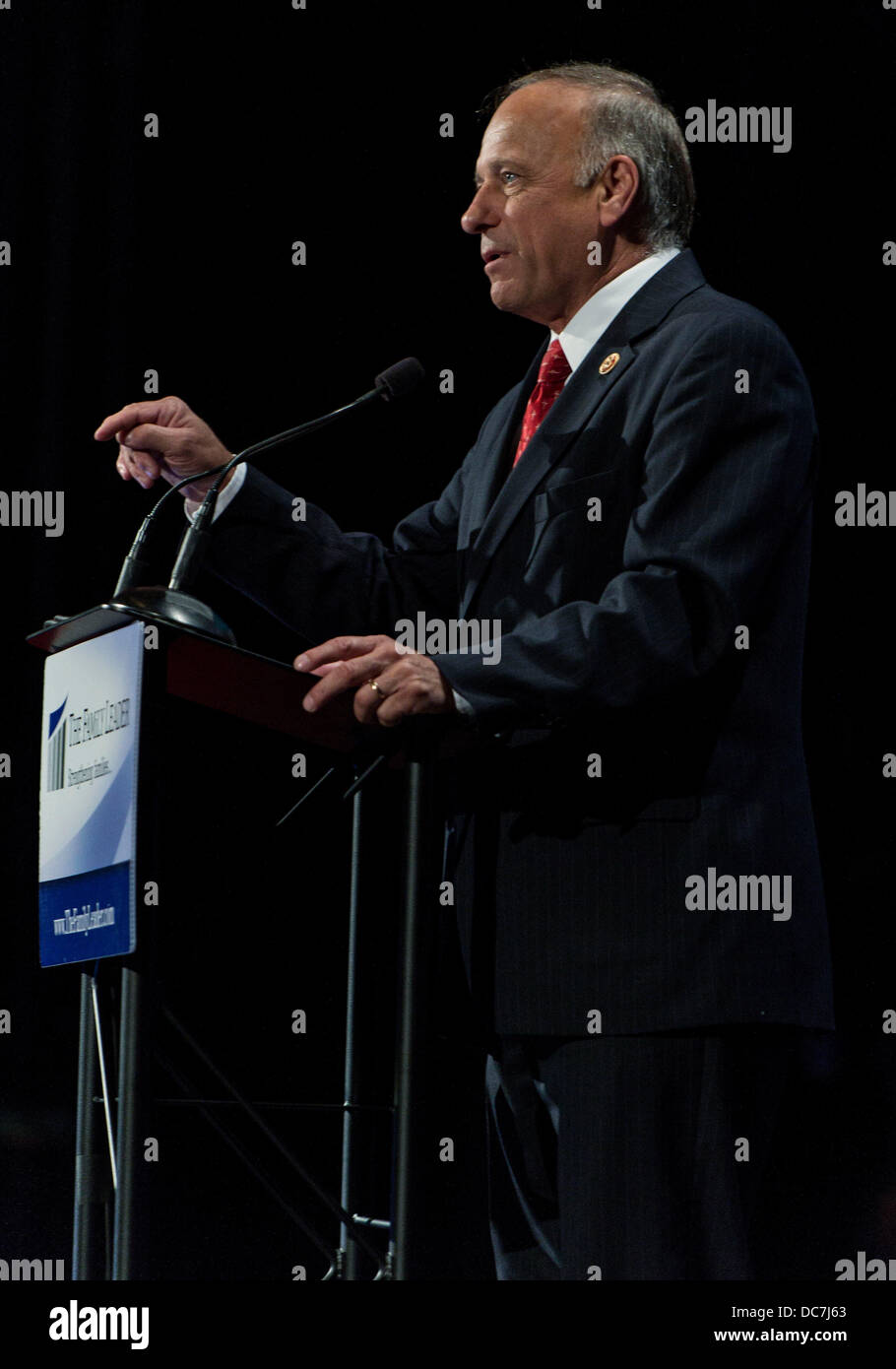 Ames, Iowa, USA. 10th Aug, 2013. Congressman STEVE KING (R-IA ...