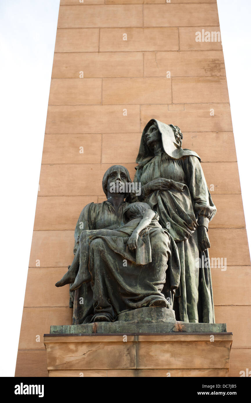 Detail of the National Women's memorial, Bloemfontein, South Africa ...