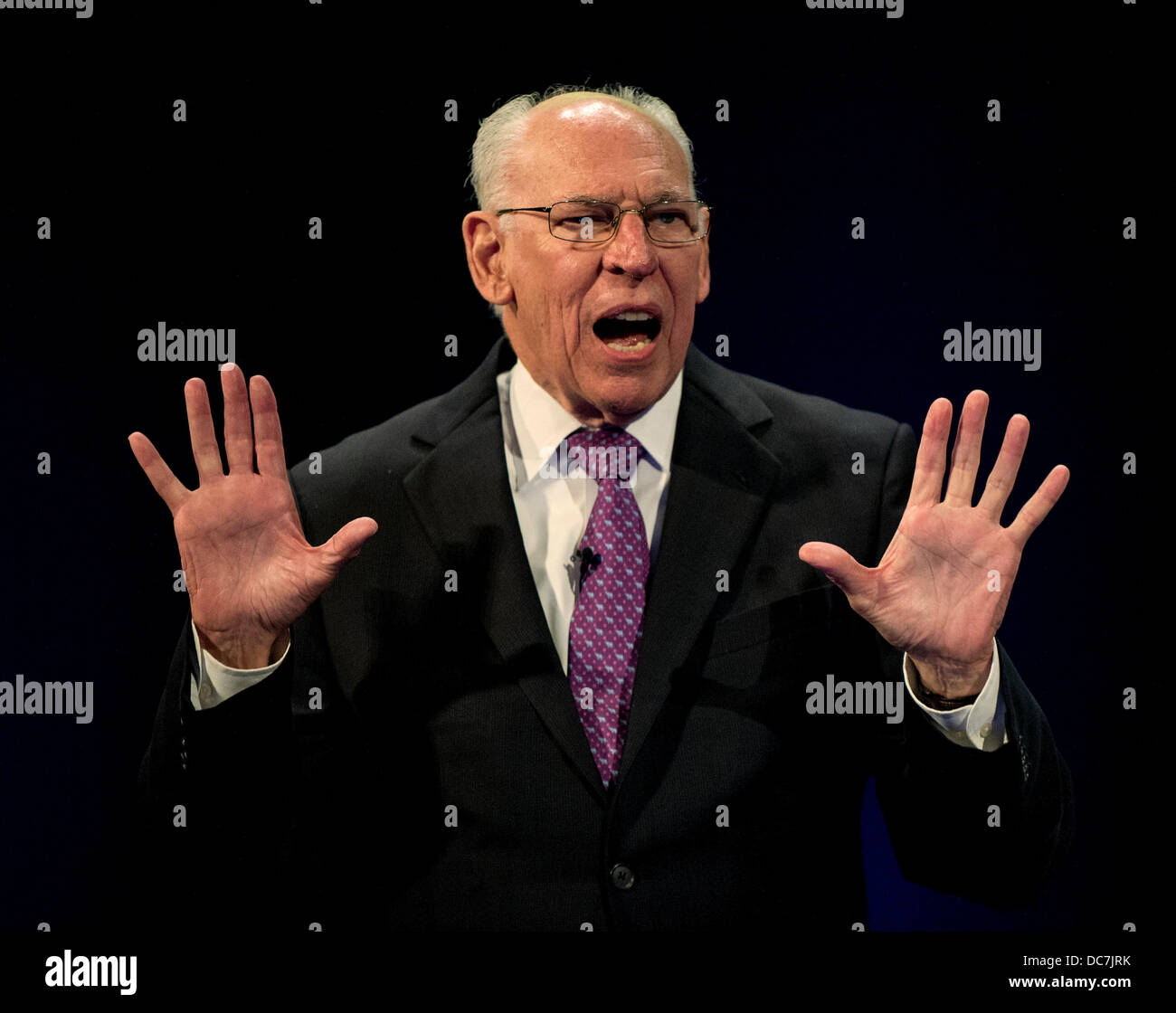 Ames, Iowa, USA. 10th Aug, 2013. Pastor RAFAEL CRUZ, father of Texas ...