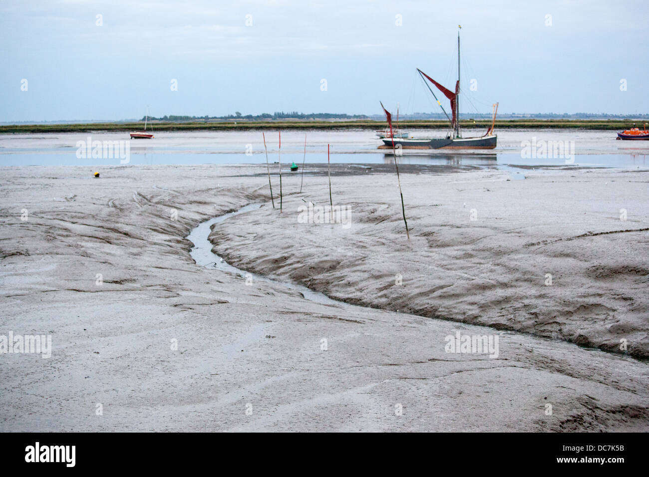 Thames sailing barge Stock Photo - Alamy