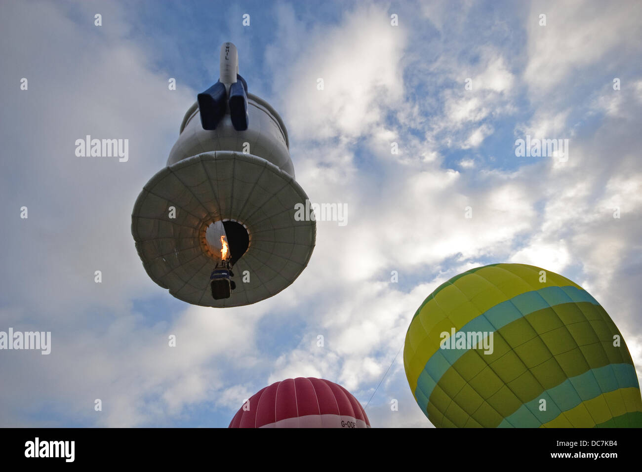Hot air balloon inflation fan hi-res stock photography and images - Alamy