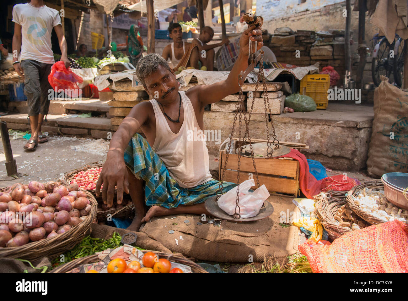 Banaras Market High Resolution Stock Photography and Images - Alamy