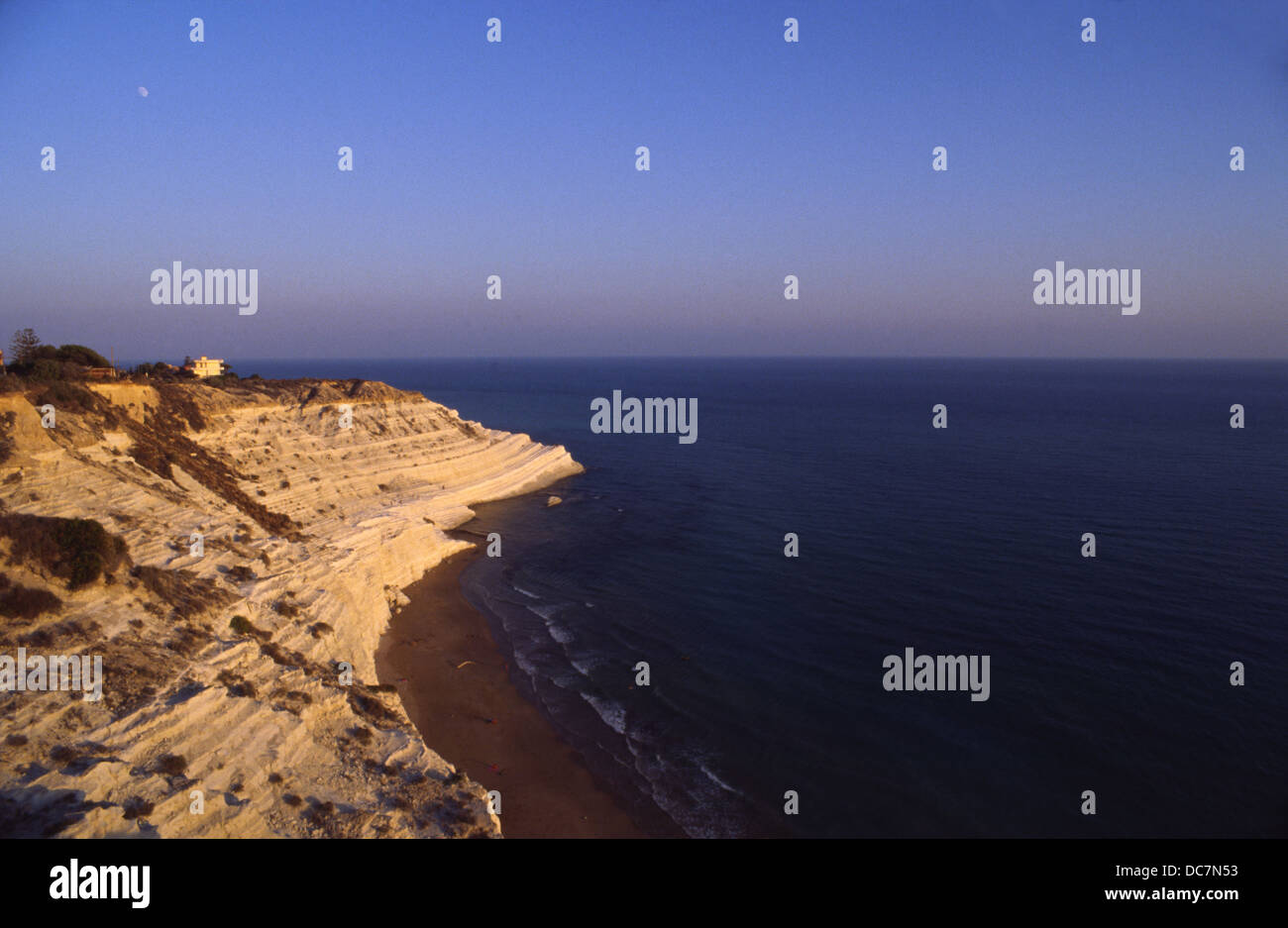turkish steps at sunset , Agrigento region,Sicily,Italy Stock Photo - Alamy