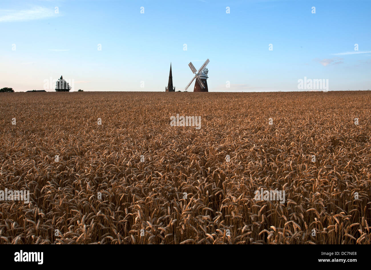 Evening windmill john webbs hi-res stock photography and images - Alamy