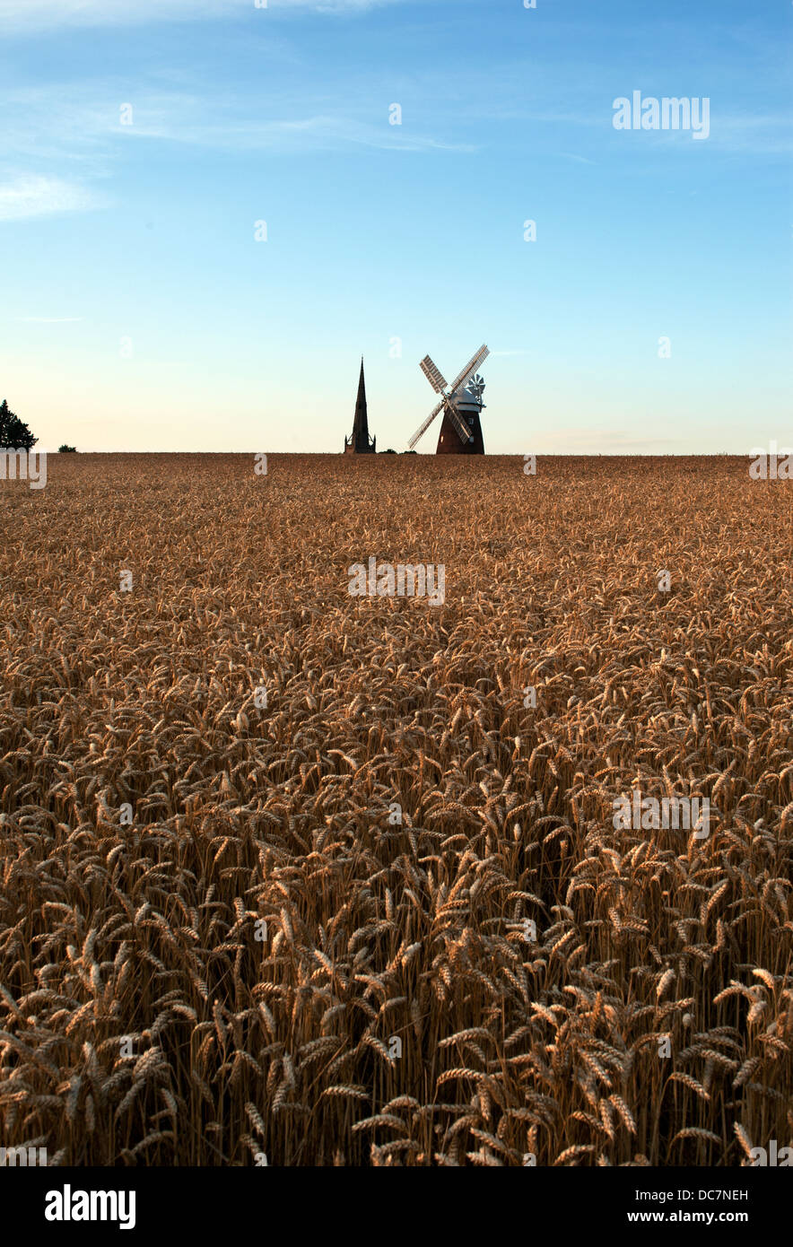 Evening windmill john webbs hi-res stock photography and images - Alamy