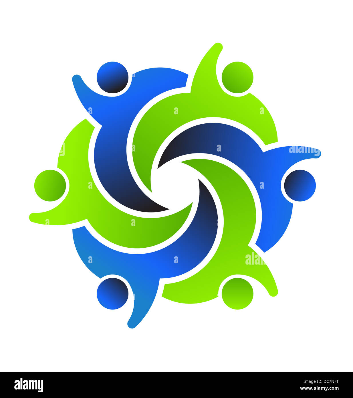 Social Friends 6 design element Stock Photo - Alamy