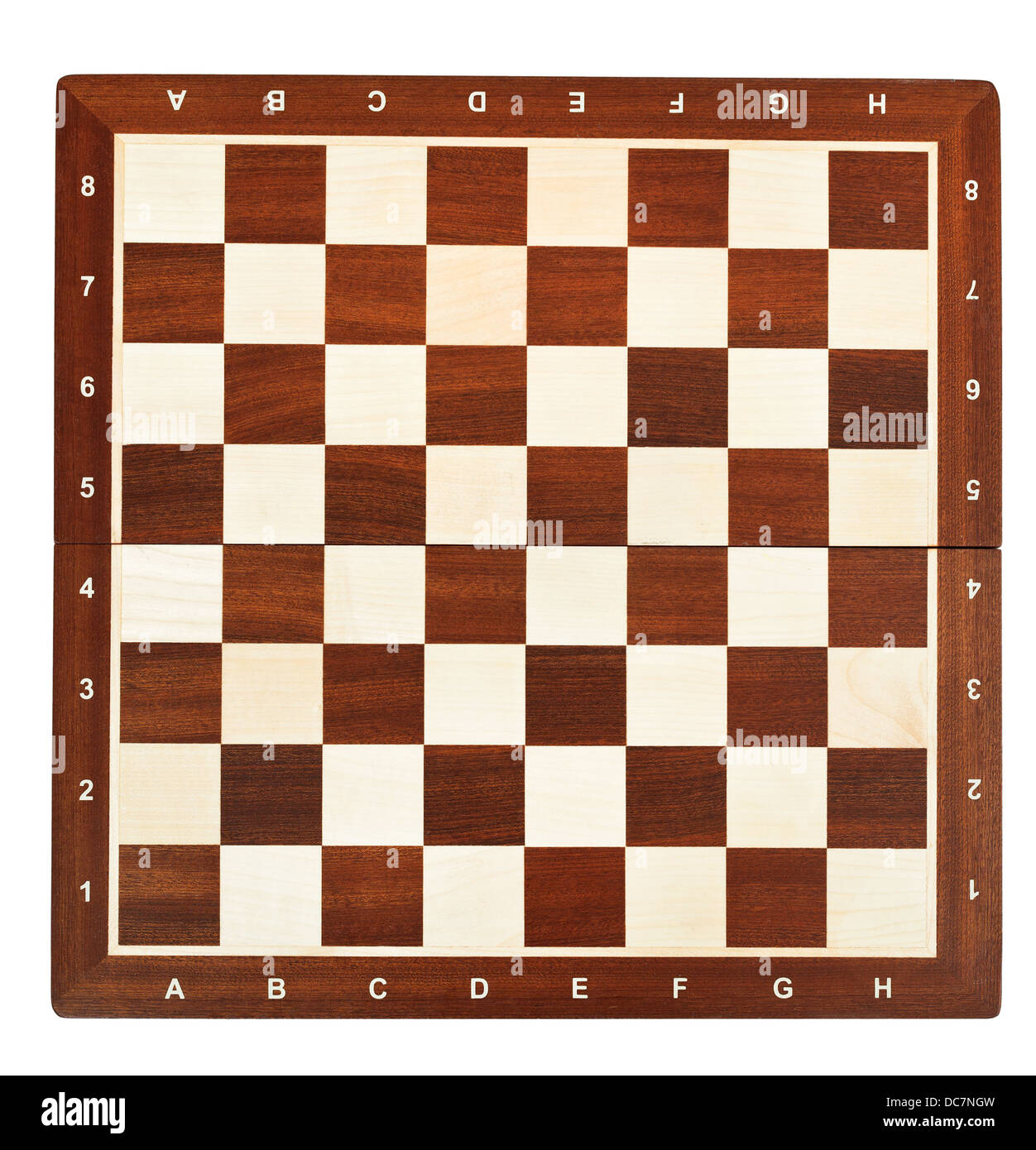 Chessboard top view isolated on hi-res stock photography and images - Alamy