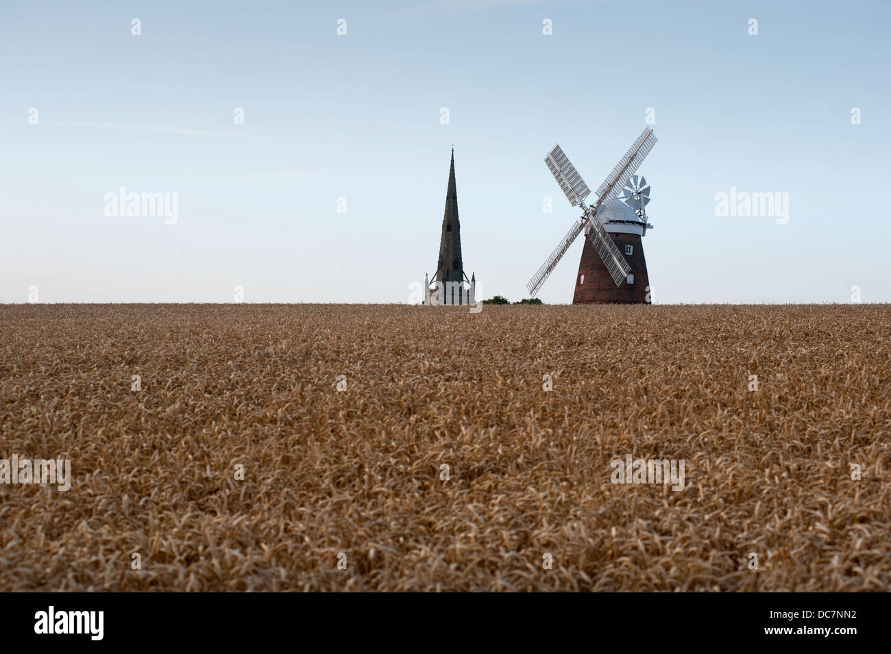 Evening windmill john webbs hi-res stock photography and images - Alamy