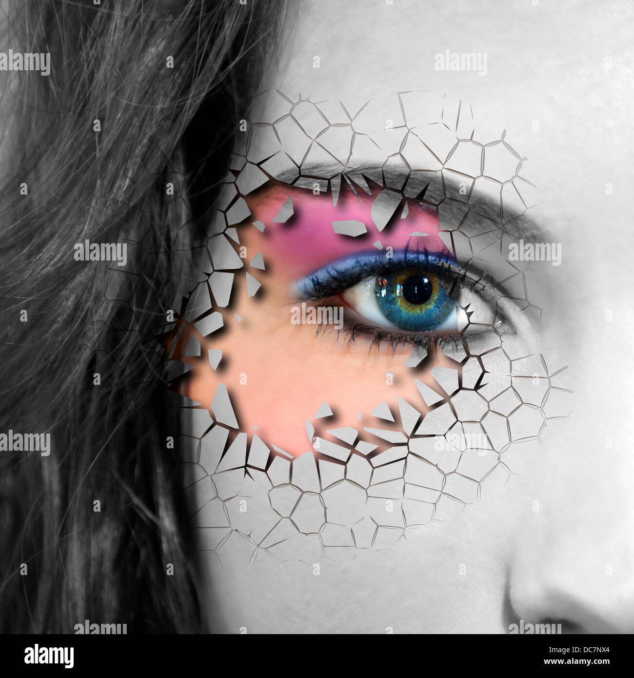 Sunburn face hi-res stock photography and images - Alamy