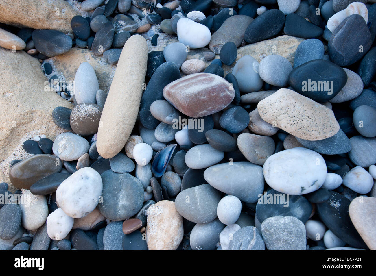 pebbles, De Hoop Nature Reserve, Western Cape, South Africa Stock Photo ...