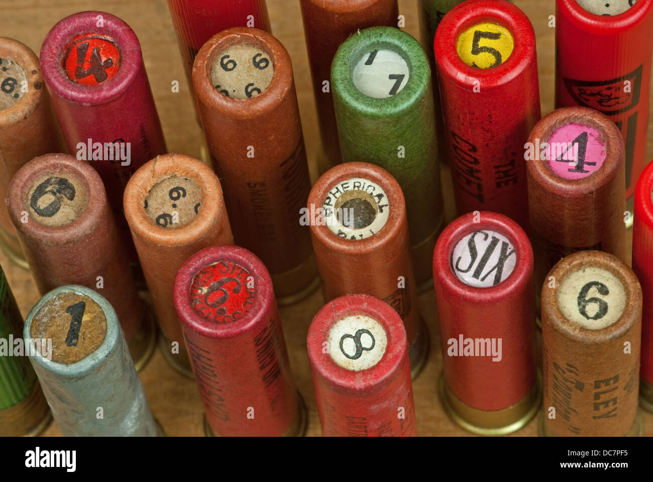 A selection of vintage .410 shotgun cartridges Stock Photo - Alamy