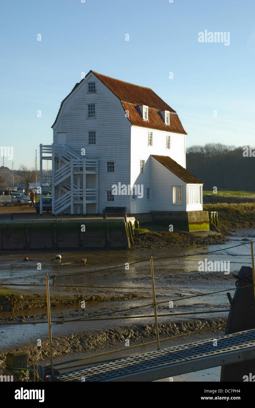 Early Winter Morning Tide Mill at Woodbridge Suffolk Stock Photo - Alamy