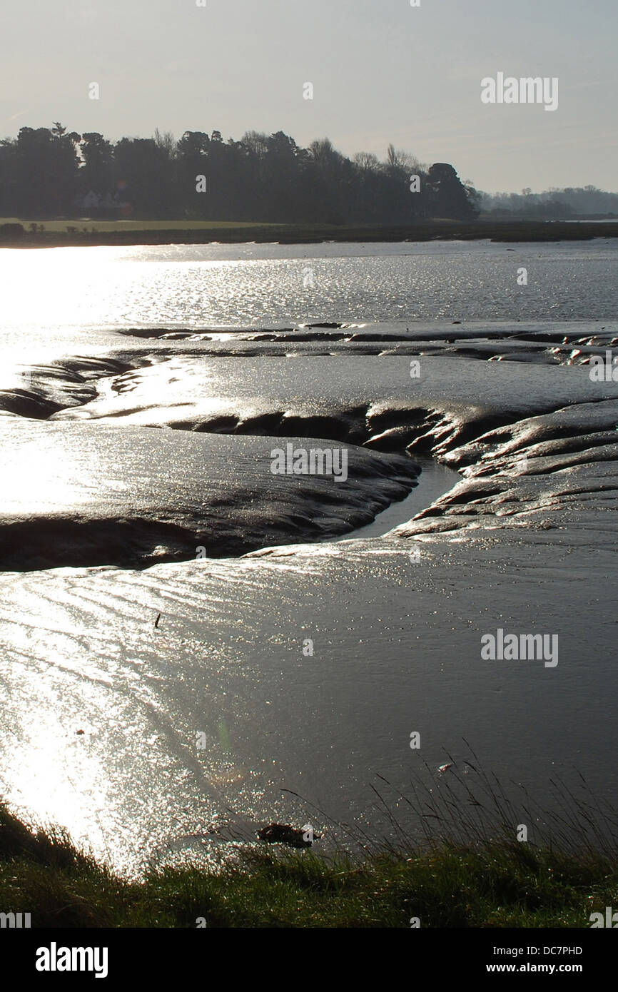 Early Morning River Deben at Woodbridge Stock Photo - Alamy
