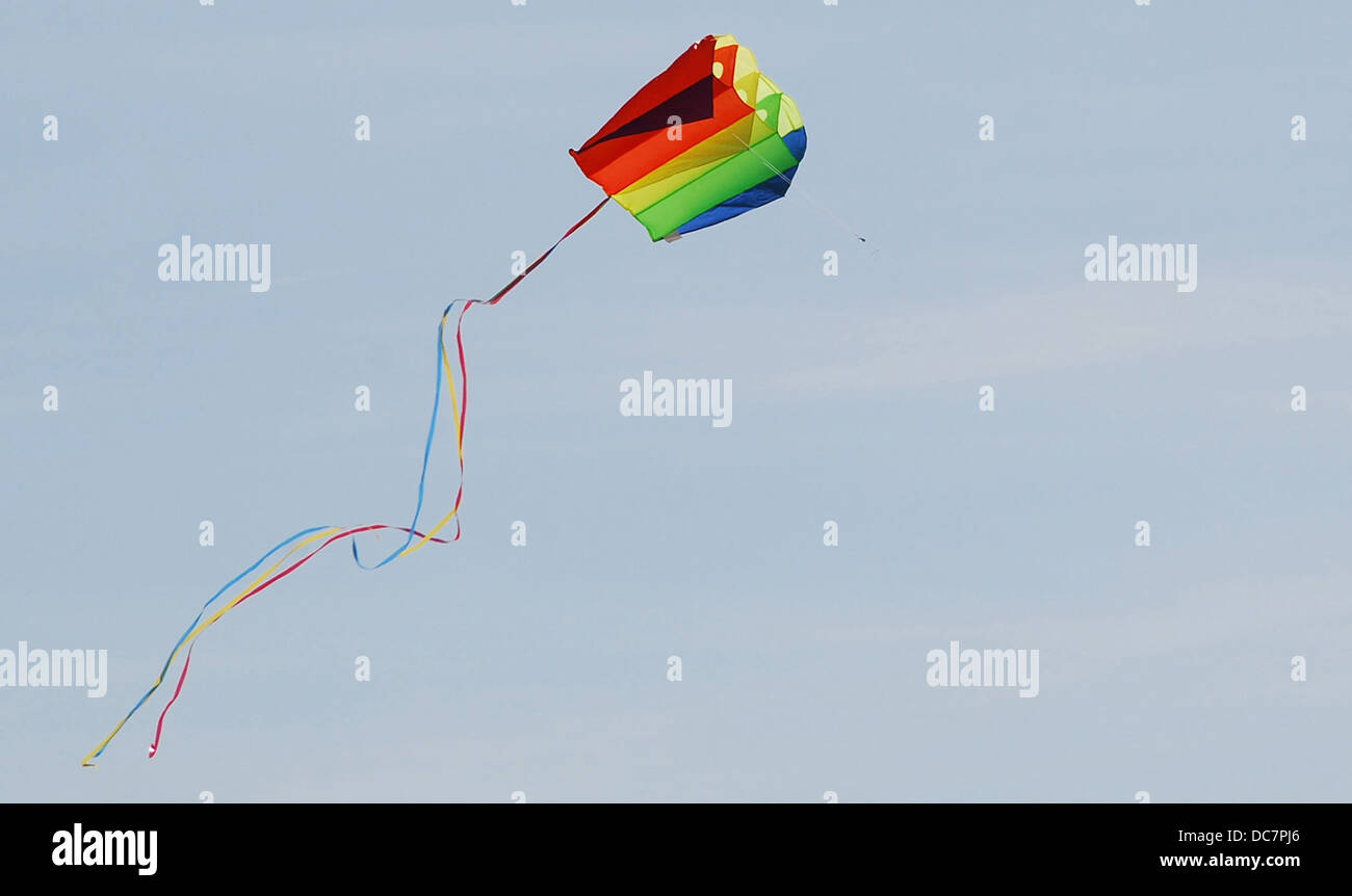 Wind blown kite hi-res stock photography and images - Alamy