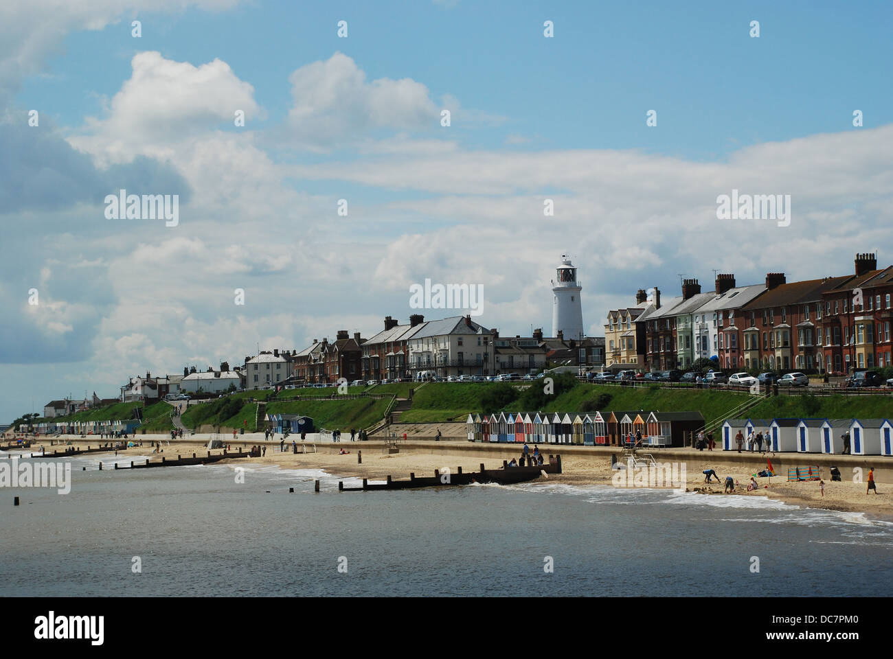 Summer View Southwold Town Stock Photo - Alamy