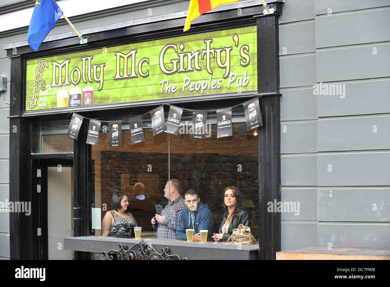 Irish culture fleadh cheoil derry londonderry hi-res stock photography ...