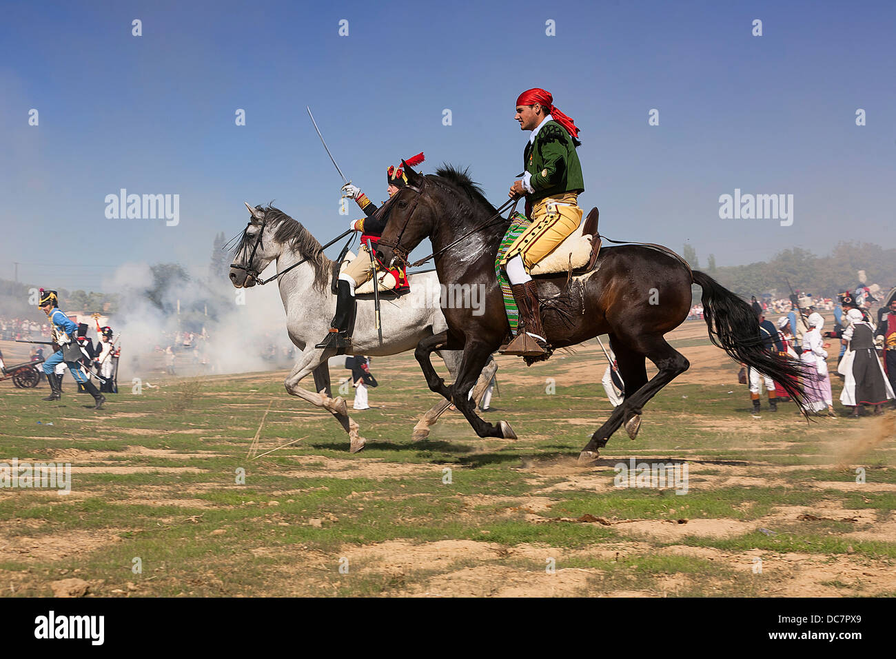 Representation of the Battle of Bailen, Bailén Jaén province, Andalusia ...