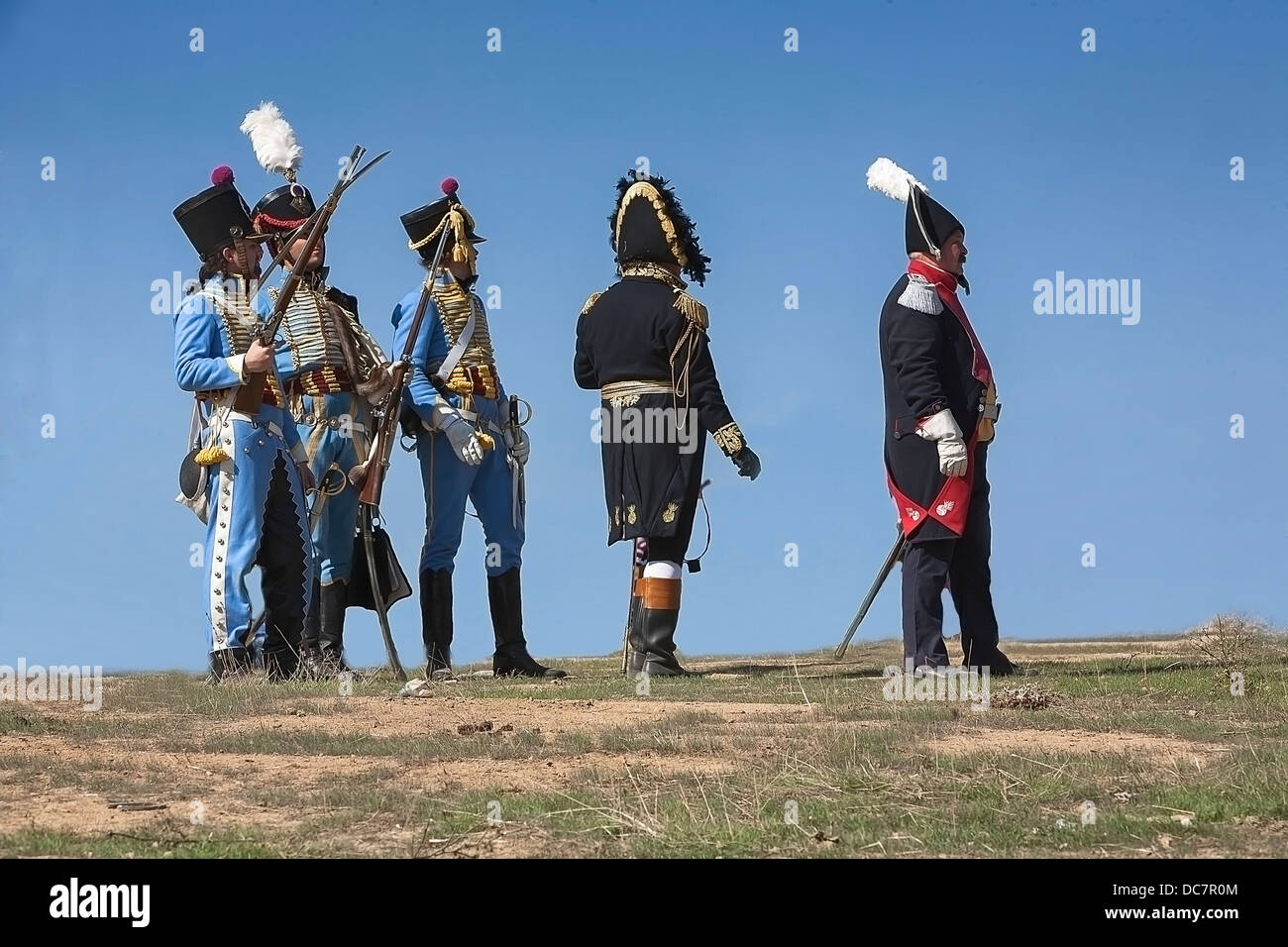 Representation of the Battle of Bailen, Bailén Jaén province, Andalusia ...