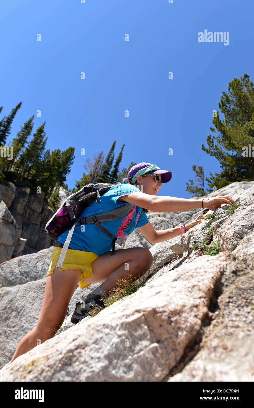 Hike girl hi-res stock photography and images - Alamy