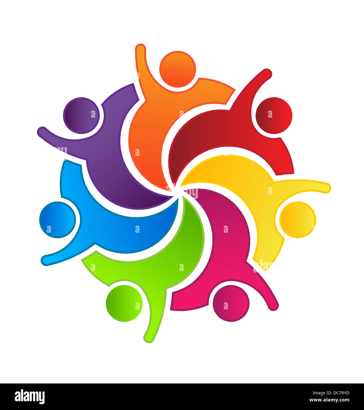 Social family friends Cut Out Stock Images & Pictures - Alamy