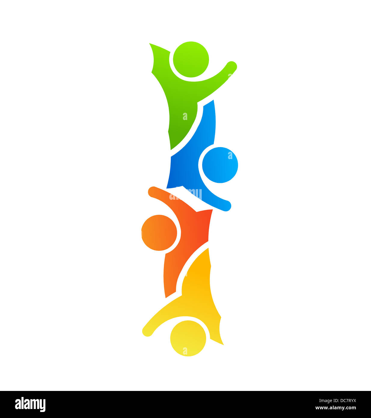 Letter I People Stock Photo - Alamy