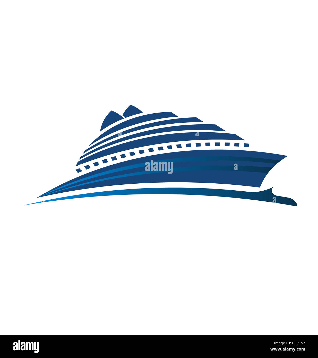 Boat ship sea on Cut Out Stock Images & Pictures - Alamy