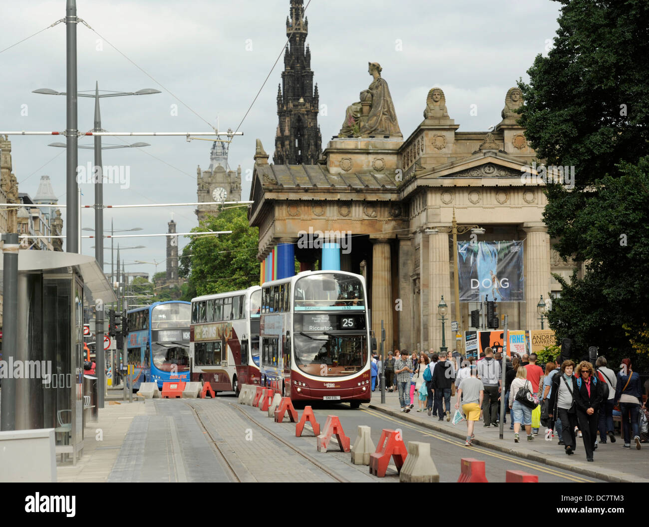 Lothian Buses, Edinburgh. The double decker bus pictured here on ...