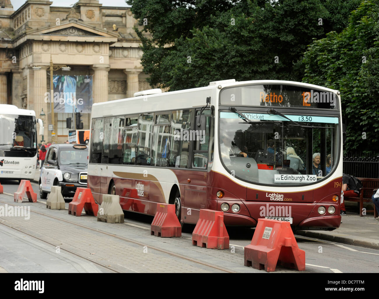 Lothian Buses, Edinburgh. The single decker bus pictured here on ...